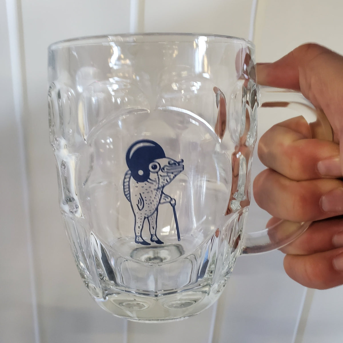 Longboat Glass Barrel Mug – Something in the Water Brewing Co.